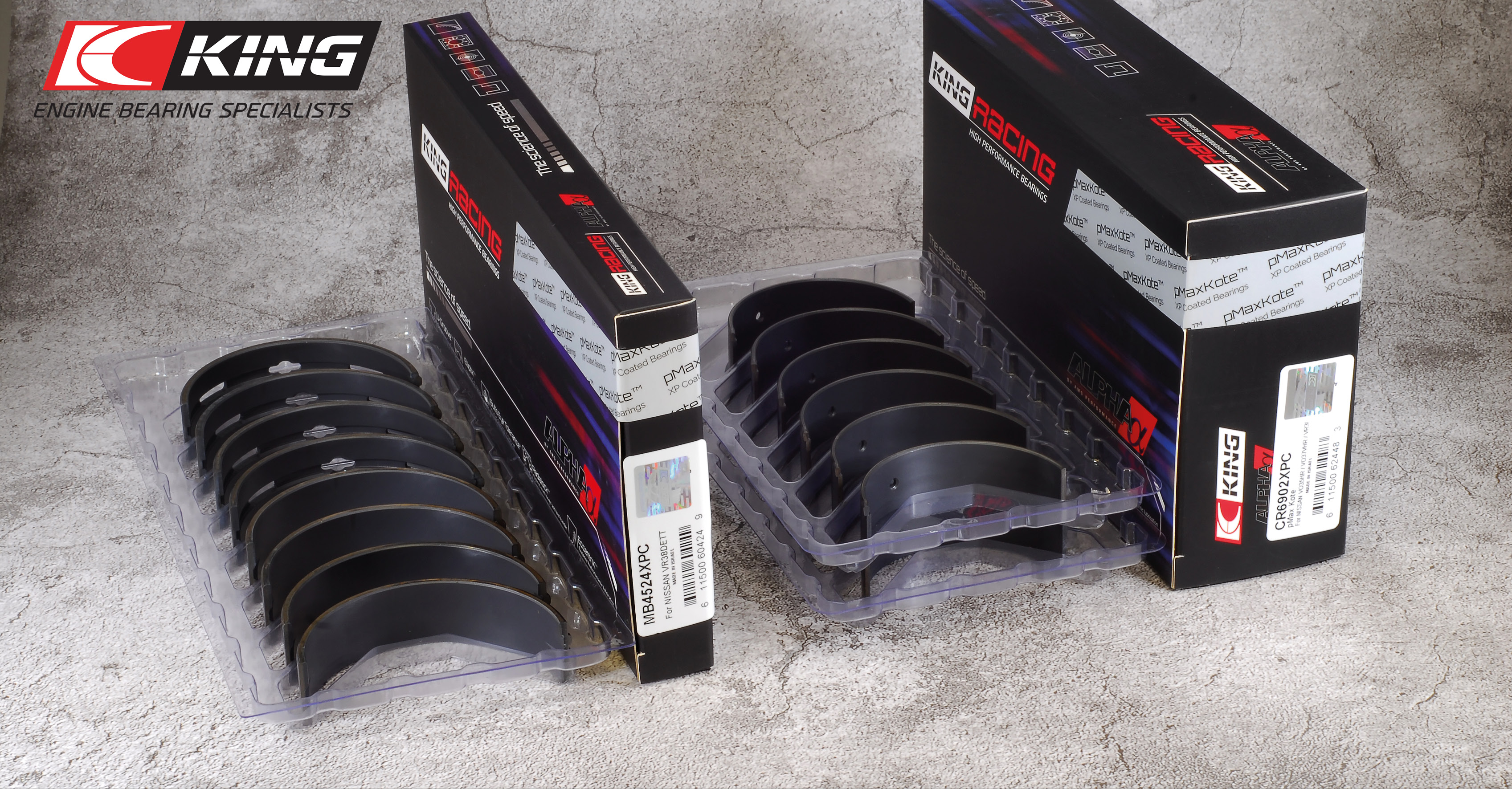 Lagers van King met slimme coating - Wilmink Engine Parts